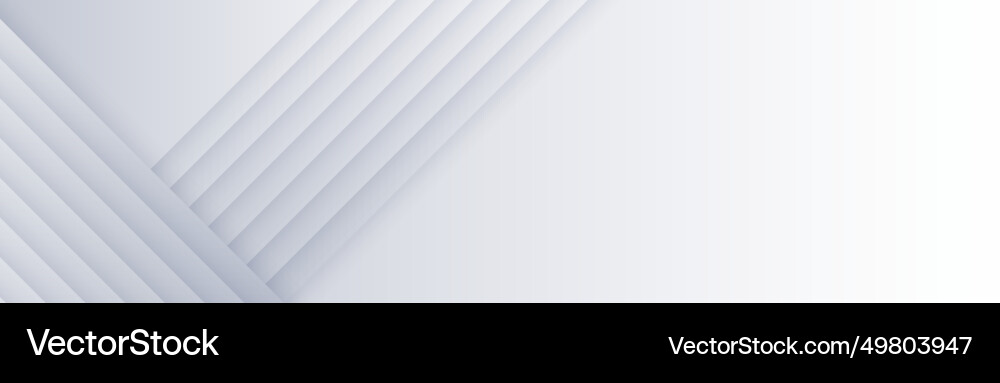 Grey diagonal gradient lines footer background Vector Image