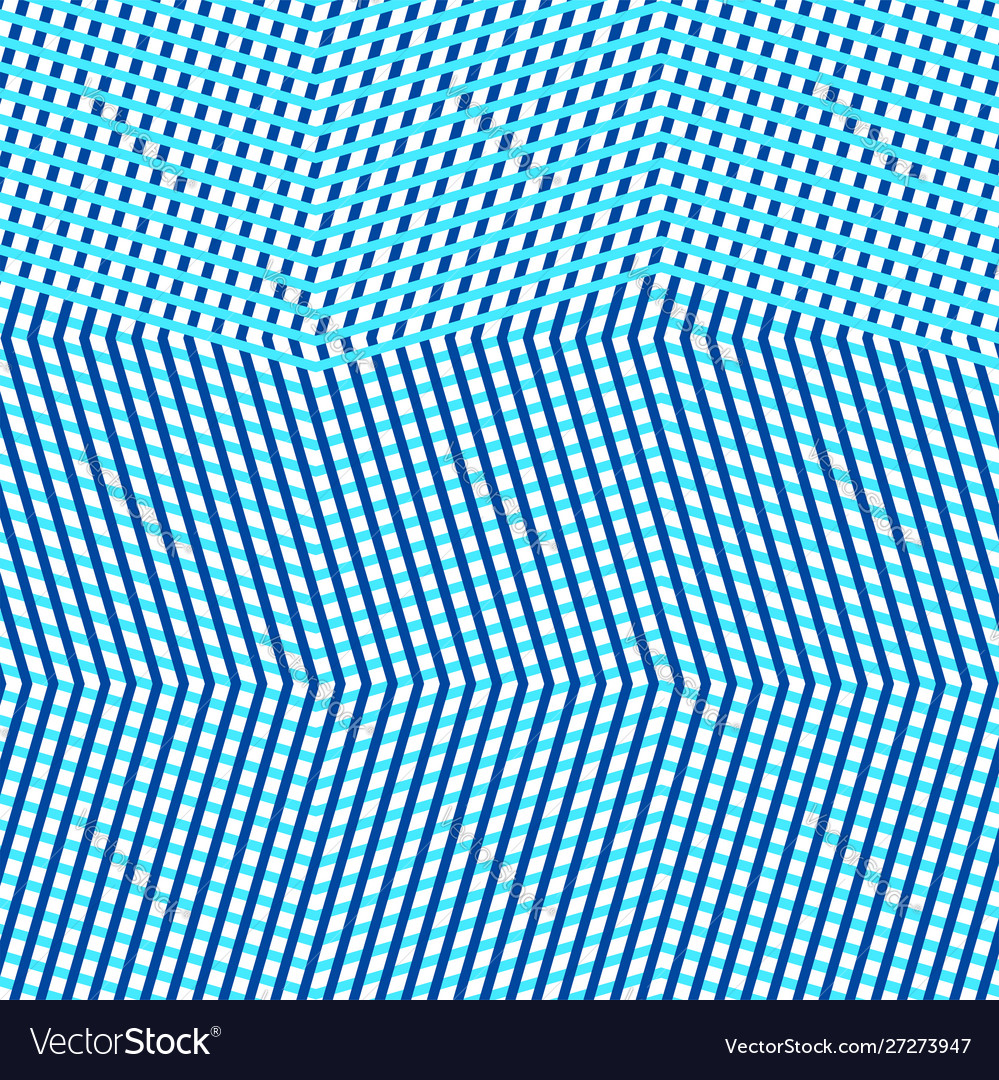 Intersected interweaved irregular blue lines blue Vector Image