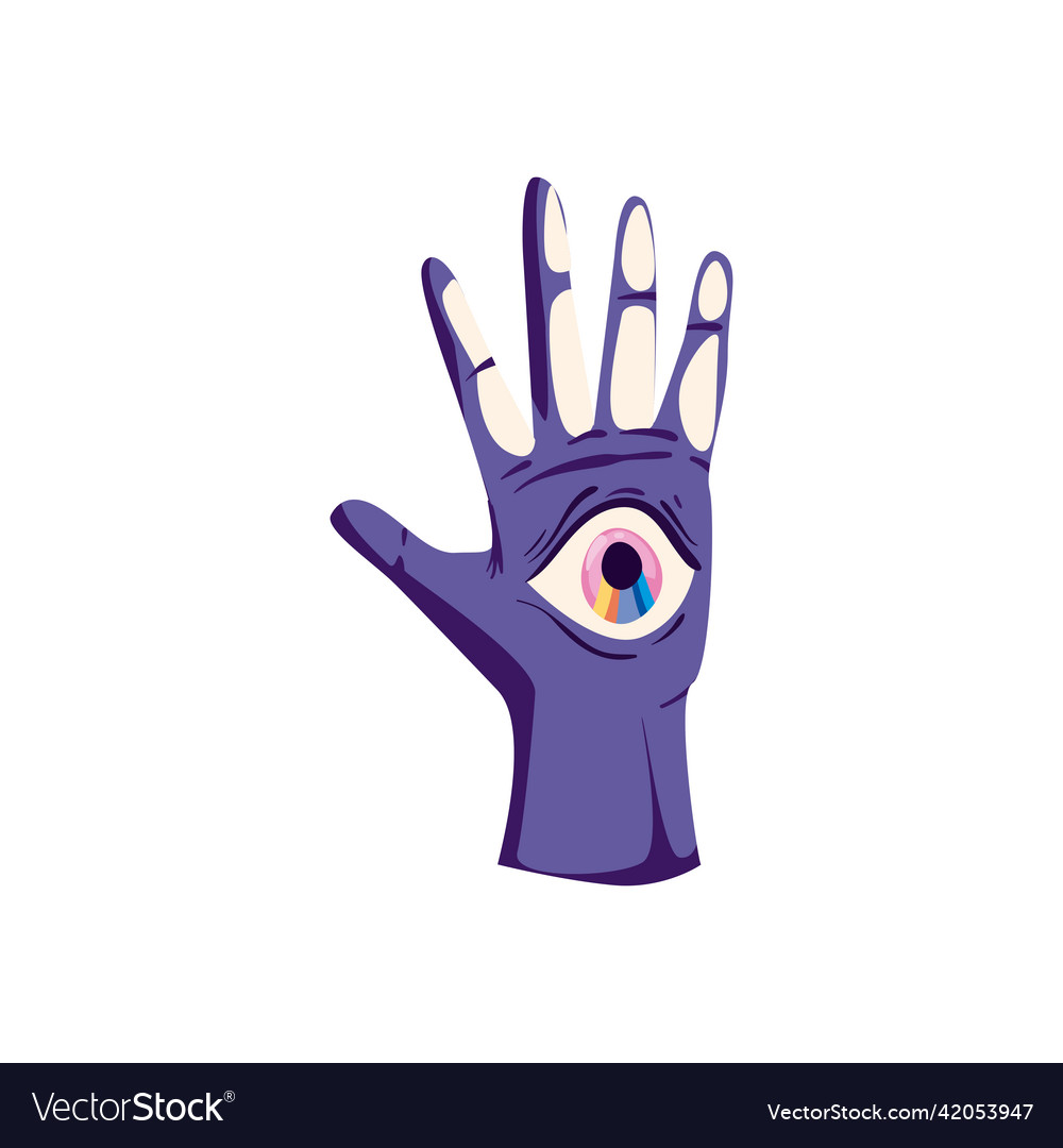 Magic hand design Royalty Free Vector Image - VectorStock