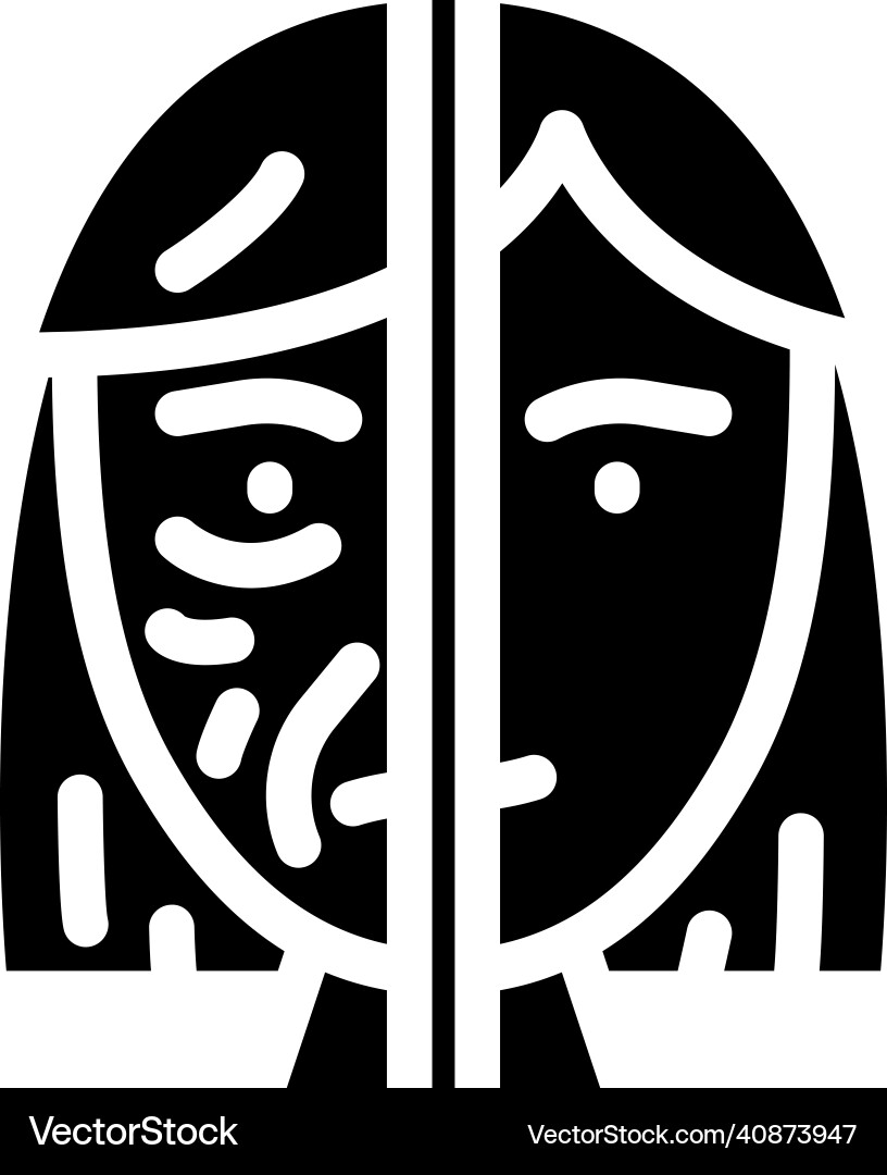 Rejuvenation beauty procedure glyph icon Vector Image