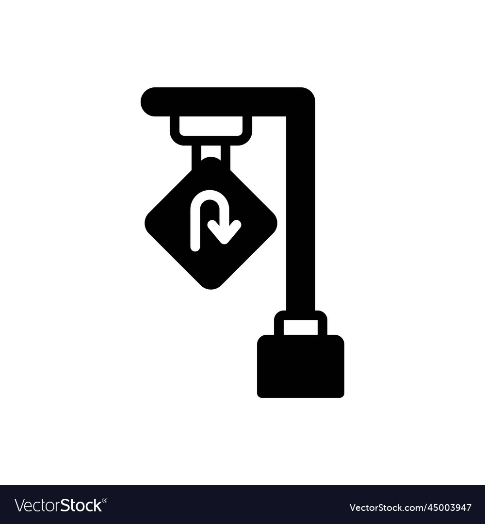 Turn Royalty Free Vector Image - VectorStock