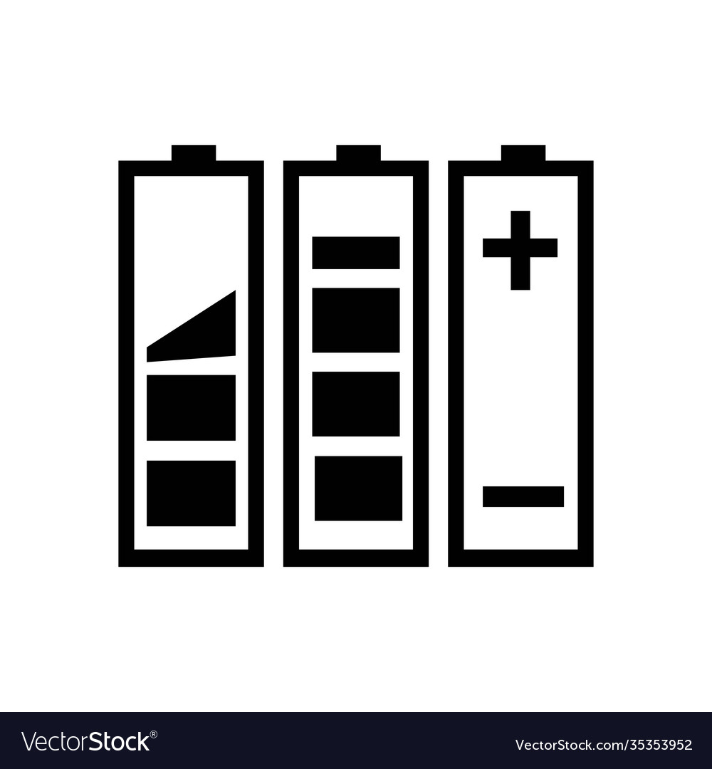 Battery charge Royalty Free Vector Image - VectorStock