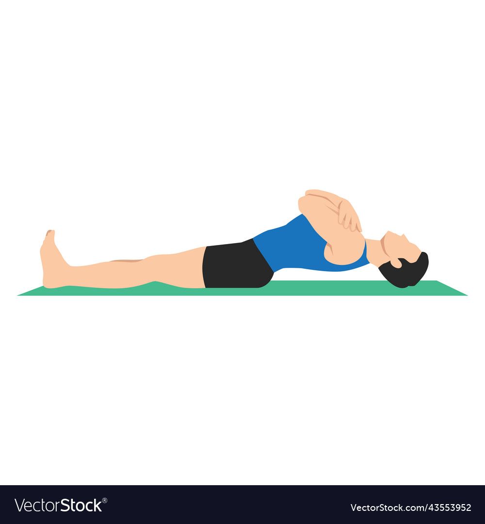 Saral Matsyasana