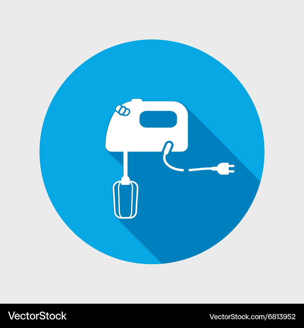Mixer icon kitchen equipment electric cooking Vector Image