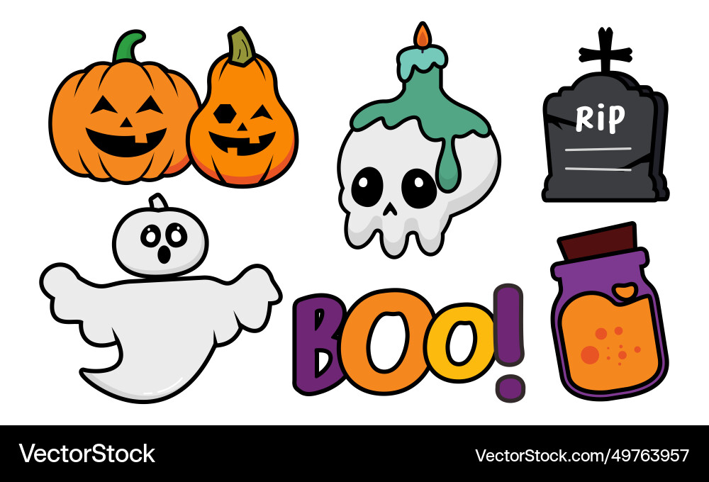 Cartoon halloween design Royalty Free Vector Image