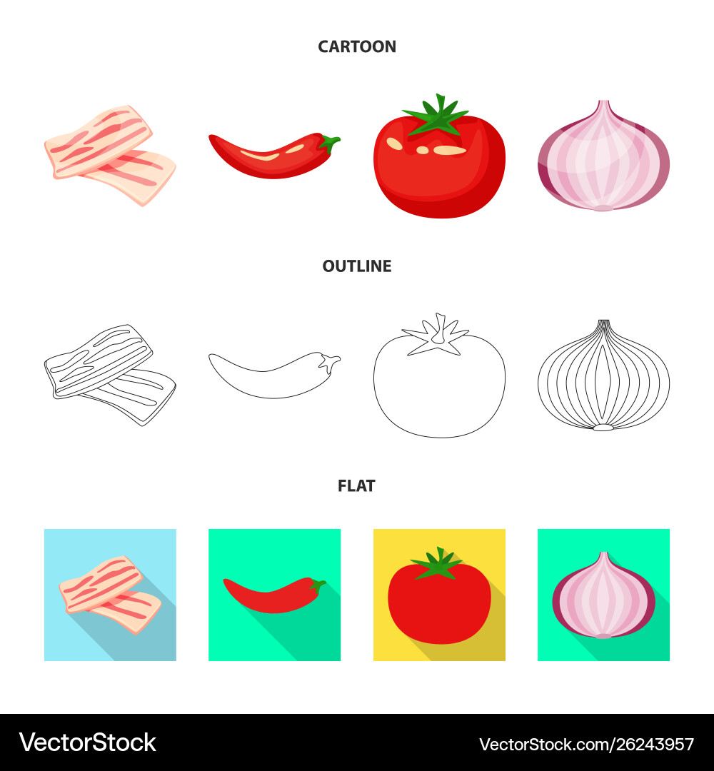 Design taste and product logo Royalty Free Vector Image