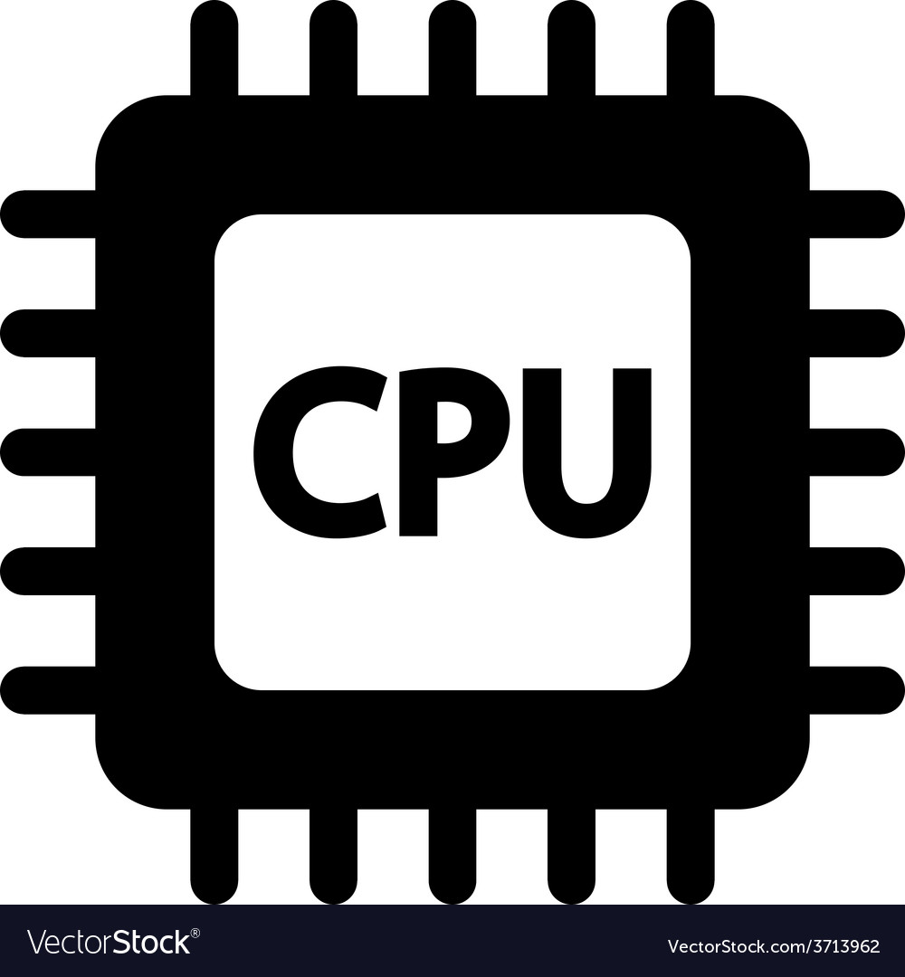 Microchip icon Royalty Free Vector Image - VectorStock