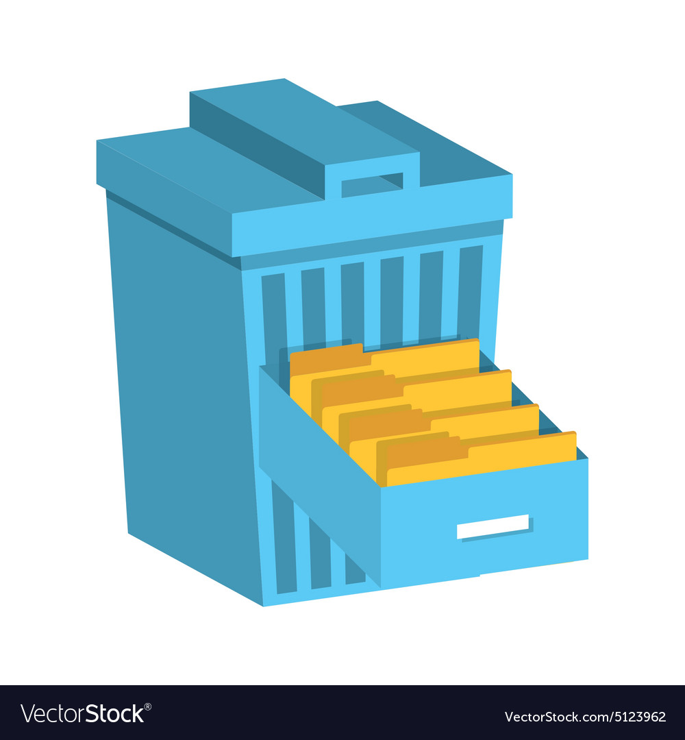 Storage device Royalty Free Vector Image - VectorStock