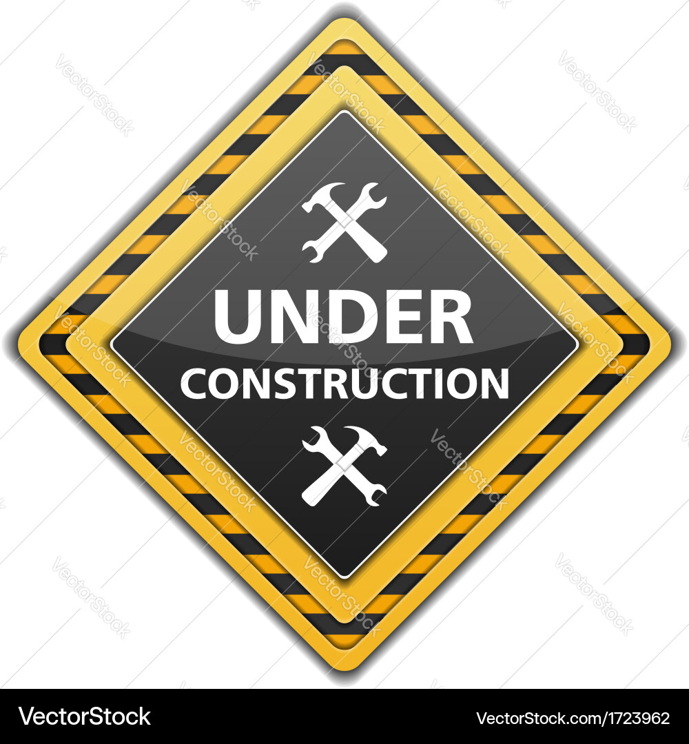 Under construction Royalty Free Vector Image - VectorStock