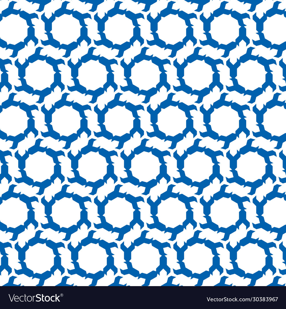 Abstract shape blue pattern background Royalty Free Vector