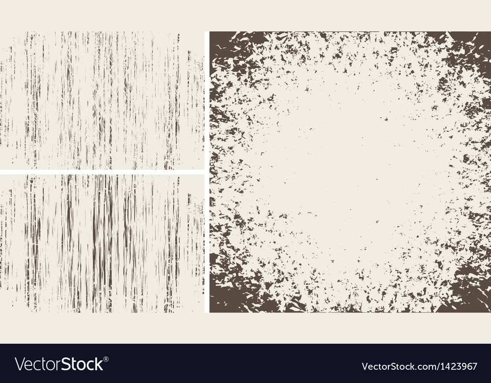 Grunge textures Royalty Free Vector Image - VectorStock
