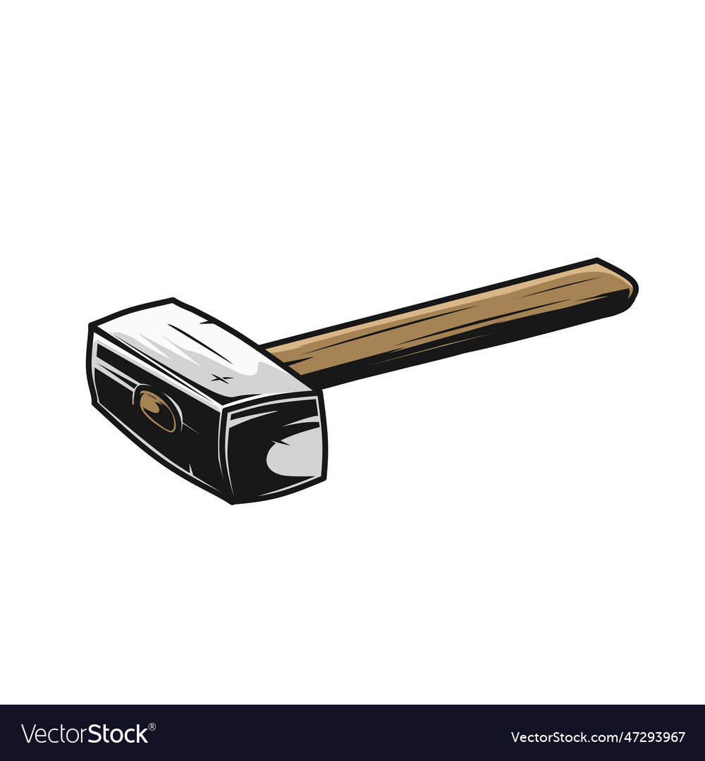 Hammer Royalty Free Vector Image - VectorStock