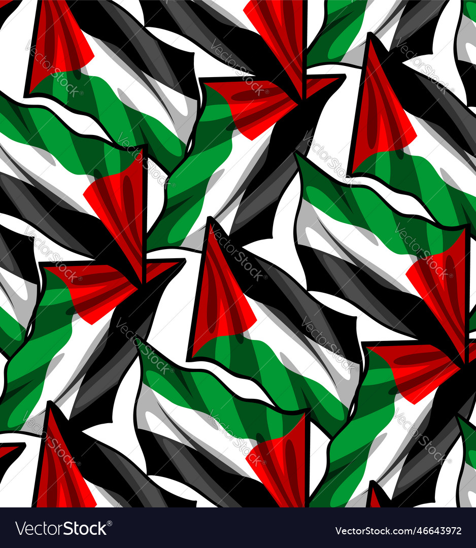 Country flag pattern template Royalty Free Vector Image