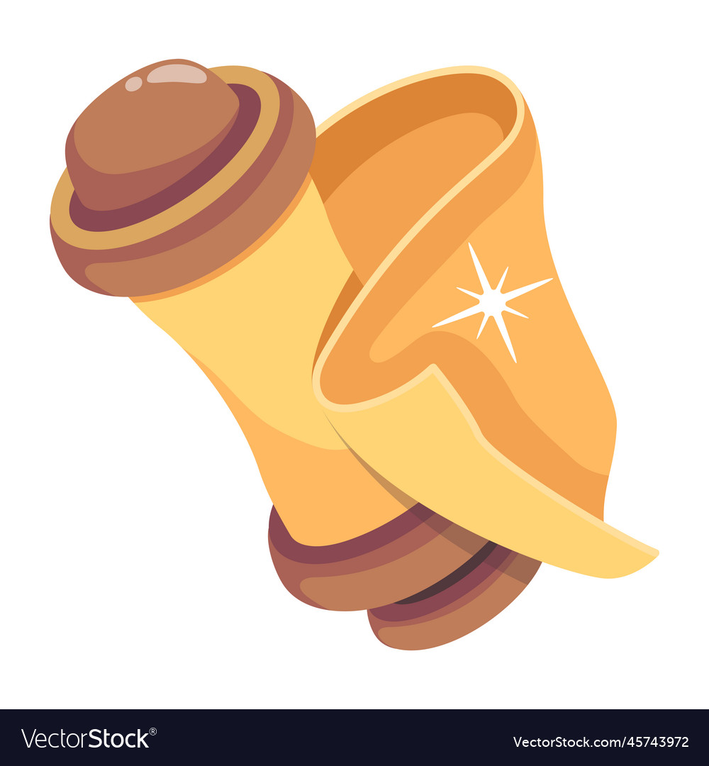 Paper roll Royalty Free Vector Image - VectorStock