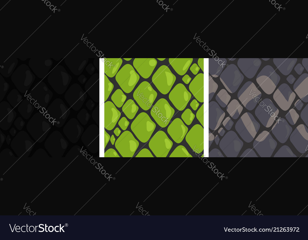 Seamless with different snakes skin Royalty Free Vector
