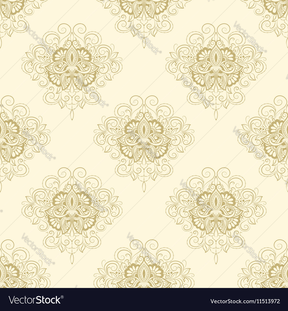 Vintage seamless pattern Royalty Free Vector Image