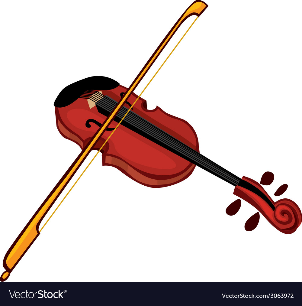 Violin Royalty Free Vector Image - VectorStock