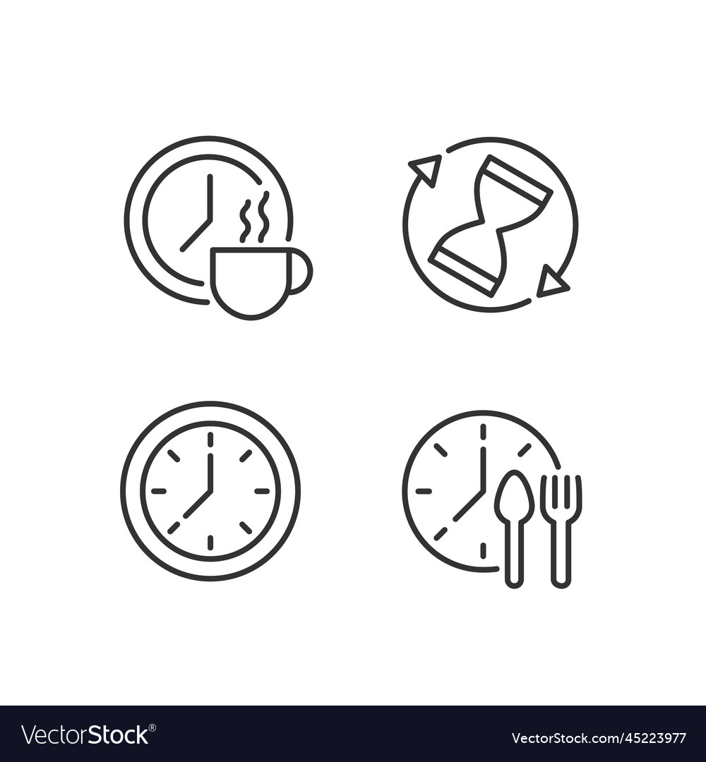 Managing time efficiently pixel perfect linear Vector Image Managing time efficiently pixel perfect linear Vector Image
