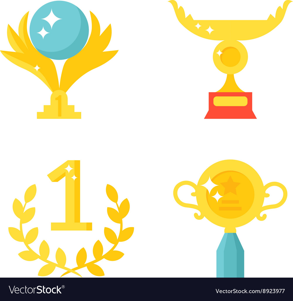 Sports awards Royalty Free Vector Image - VectorStock
