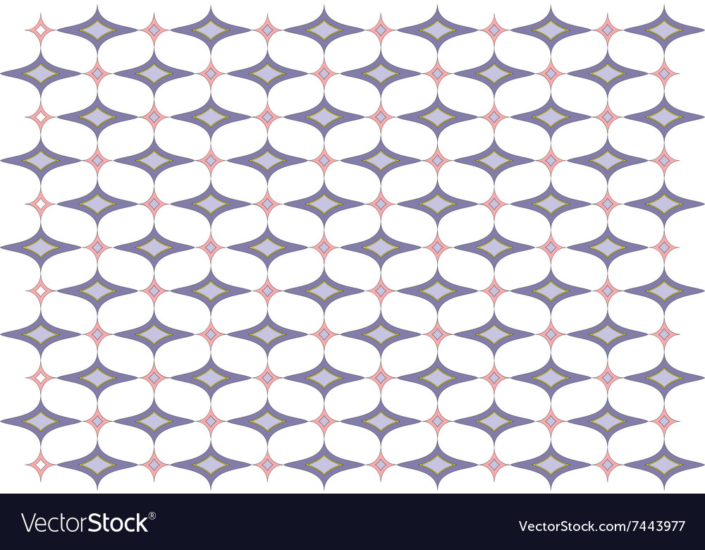 Triangular round elements pattern Royalty Free Vector Image