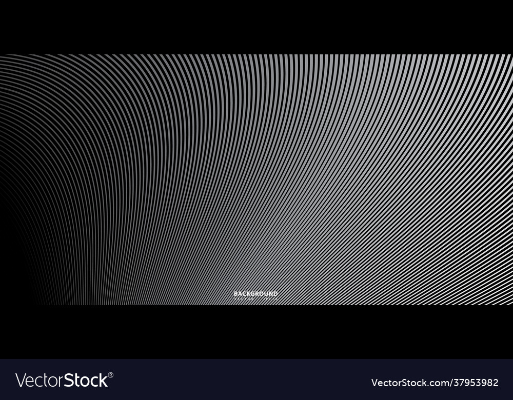 Wave lines pattern abstract background - simple Vector Image