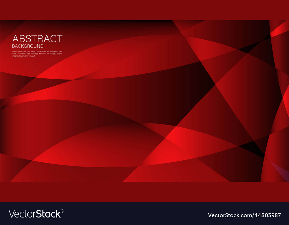 Red abstract background wave minimal texture Vector Image