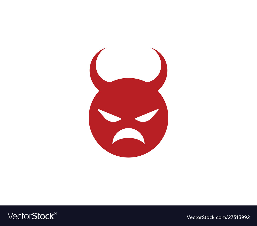 Devil horn icon design Royalty Free Vector Image