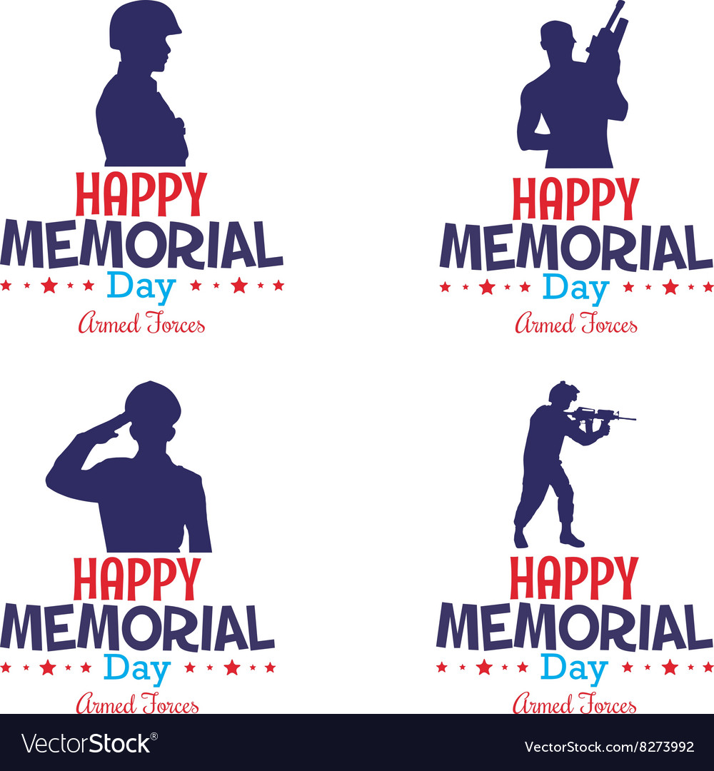 Memorial day Royalty Free Vector Image - VectorStock