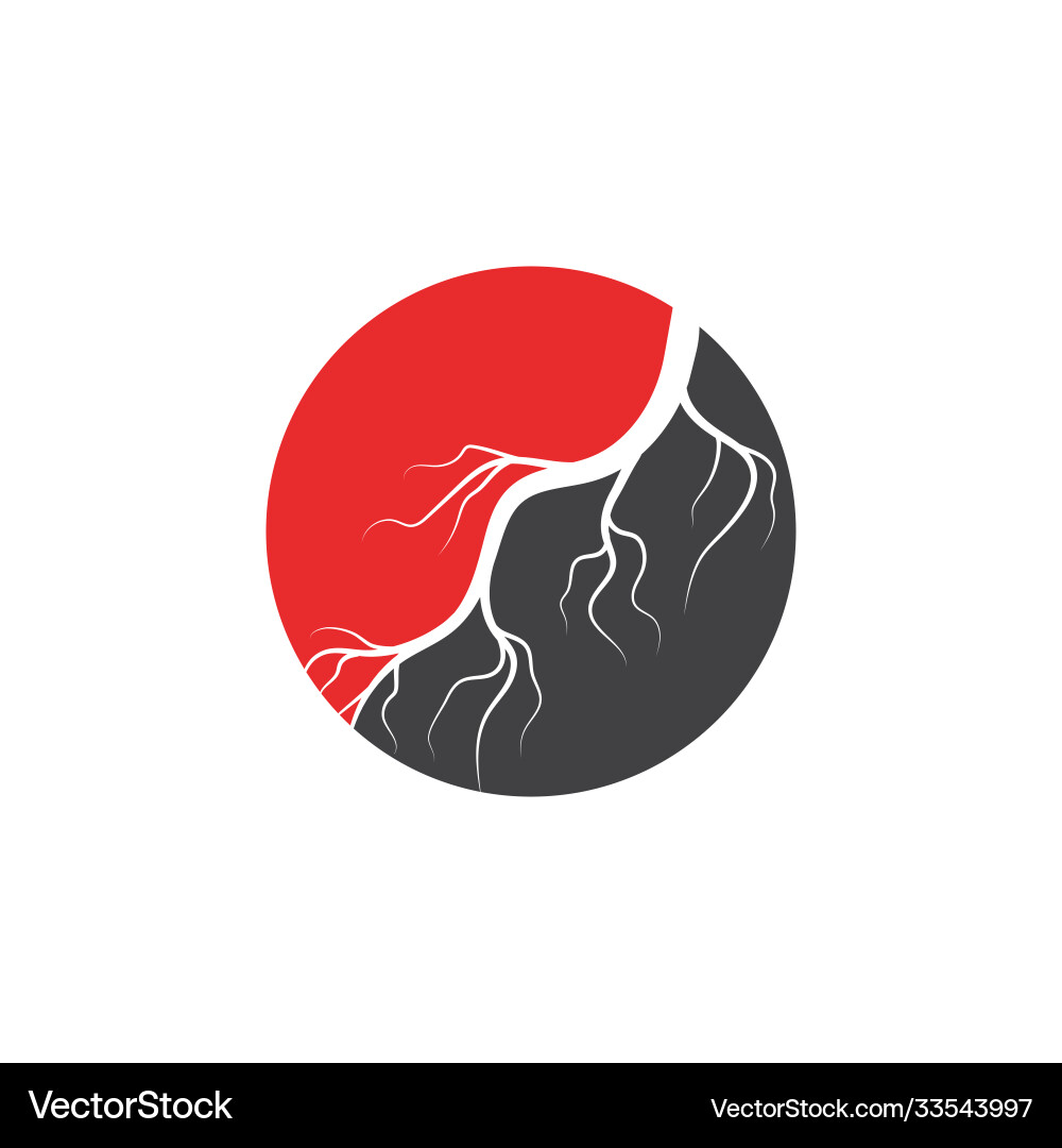 Human veins and arteries design Royalty Free Vector Image