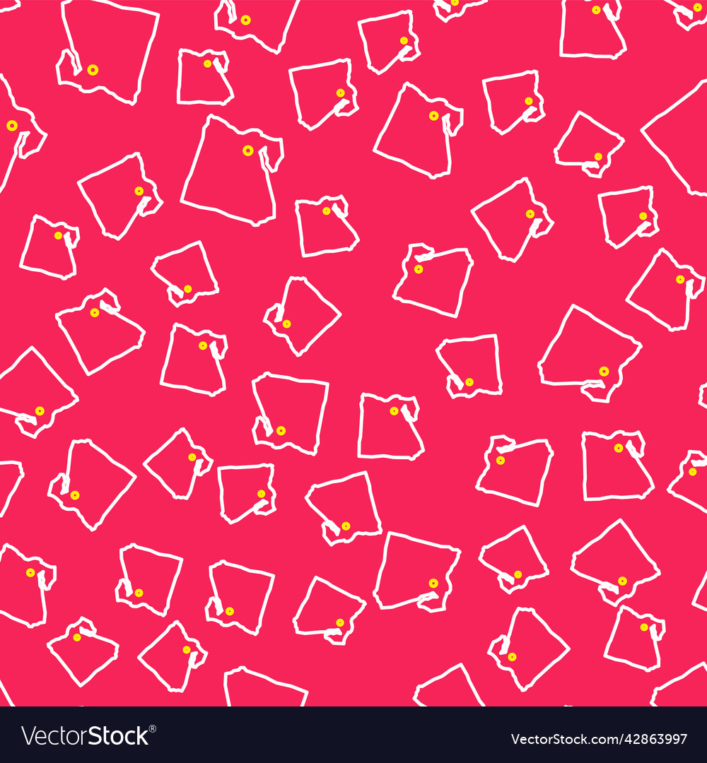 Line map of egypt icon isolated seamless pattern Vector Image Line map of egypt icon isolated seamless pattern Vector Image