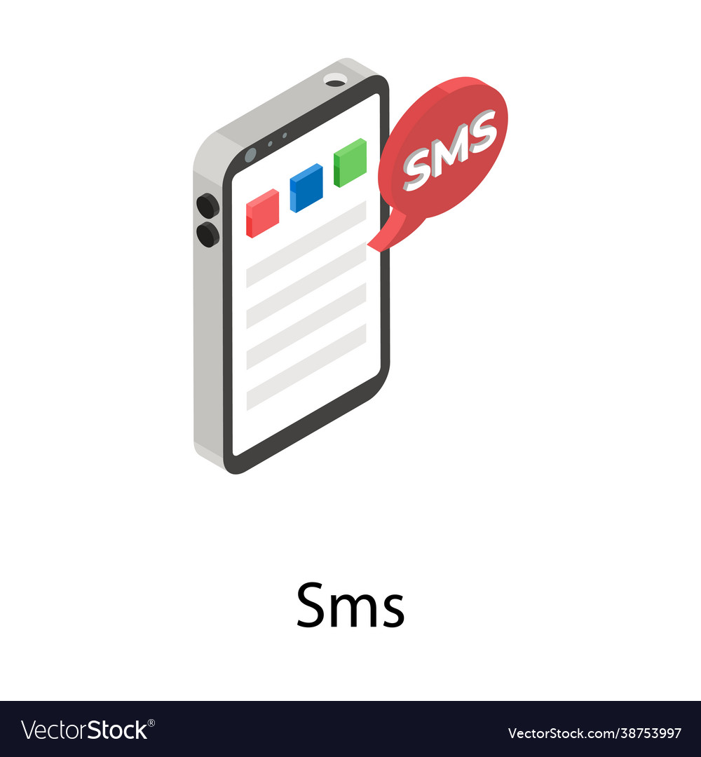 Sms Royalty Free Vector Image - VectorStock