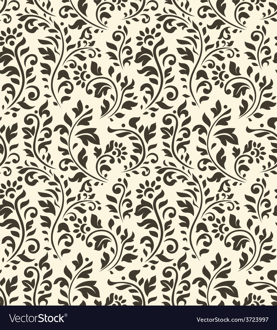 Vintage seamless pattern Royalty Free Vector Image