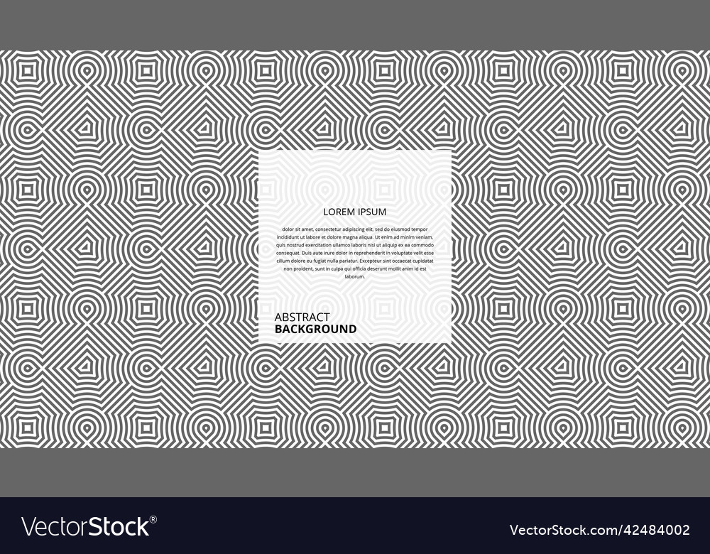 Abstract circular square tiles pattern Royalty Free Vector