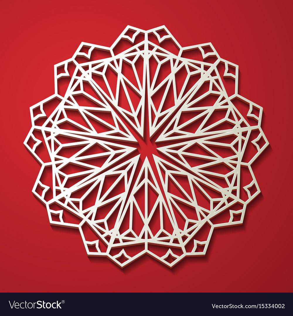 Arabic islamic pattern design elements can use Vector Image