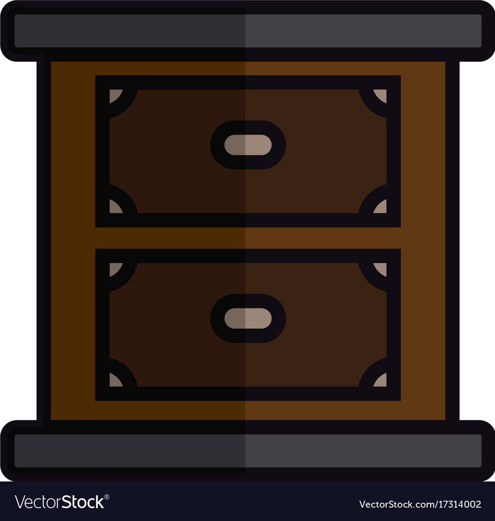 Drawer icon image Royalty Free Vector Image - VectorStock