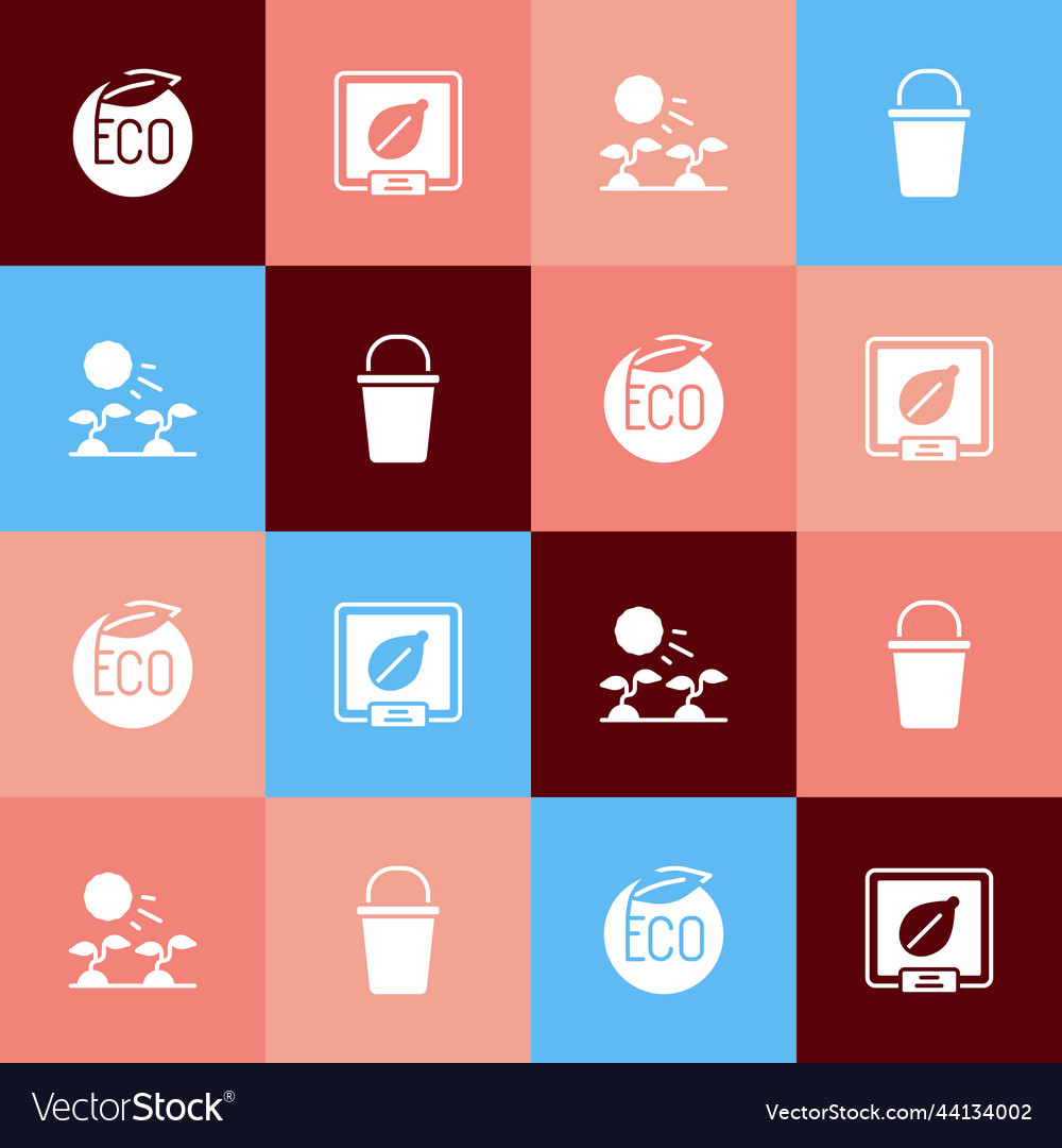 Set pop art eco healthy food seeds of specific Vector Image