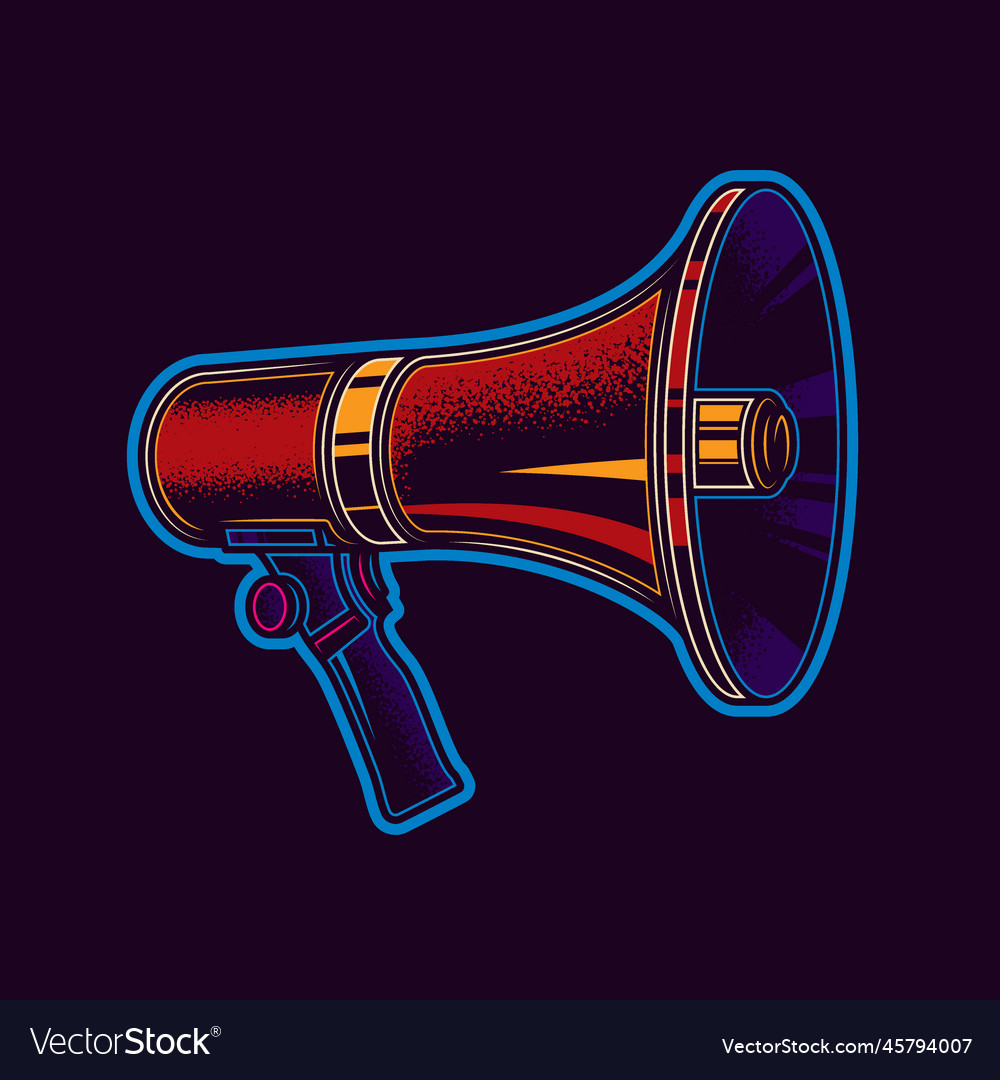 Megaphone Royalty Free Vector Image - VectorStock