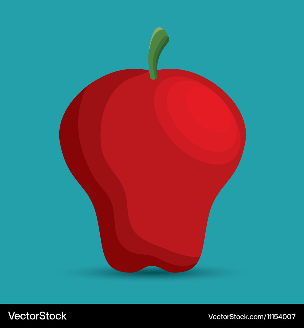 Symbol school apple education online Royalty Free Vector