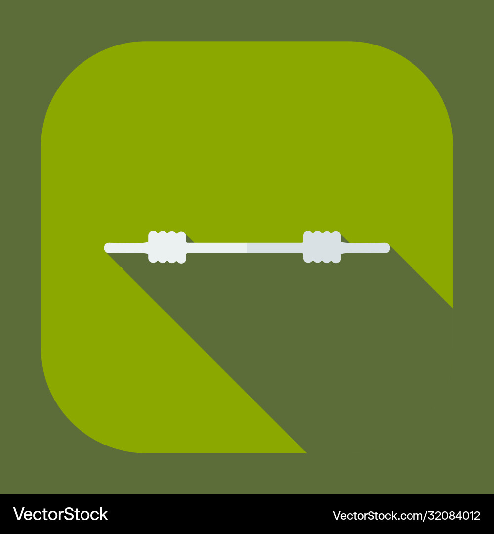 Flat modern design with shadow icons marine rope Vector Image