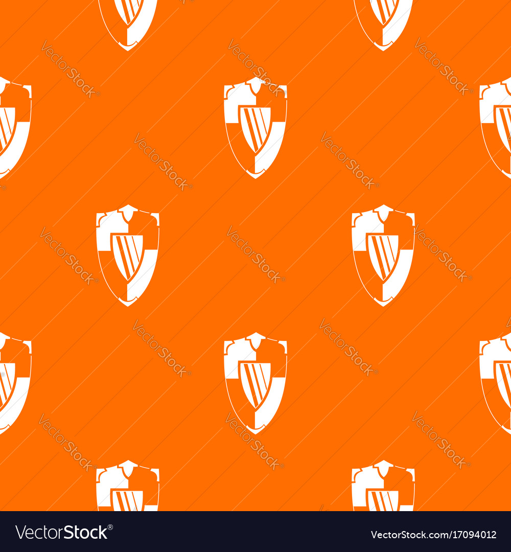 Shield pattern seamless Royalty Free Vector Image
