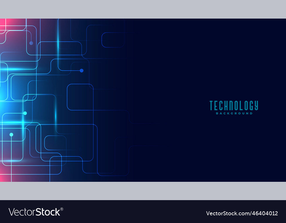 Technology circuit lines digital background design