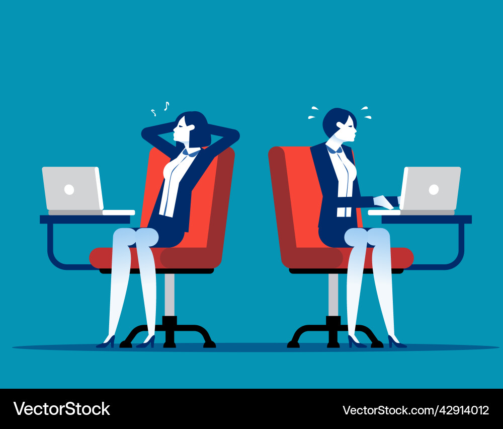 Various tasks of employees working from home Vector Image