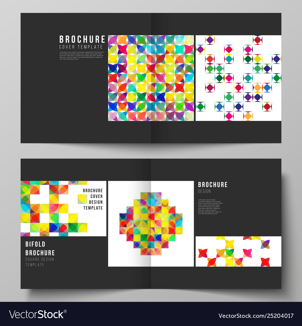 Layout two covers Royalty Free Vector Image - VectorStock