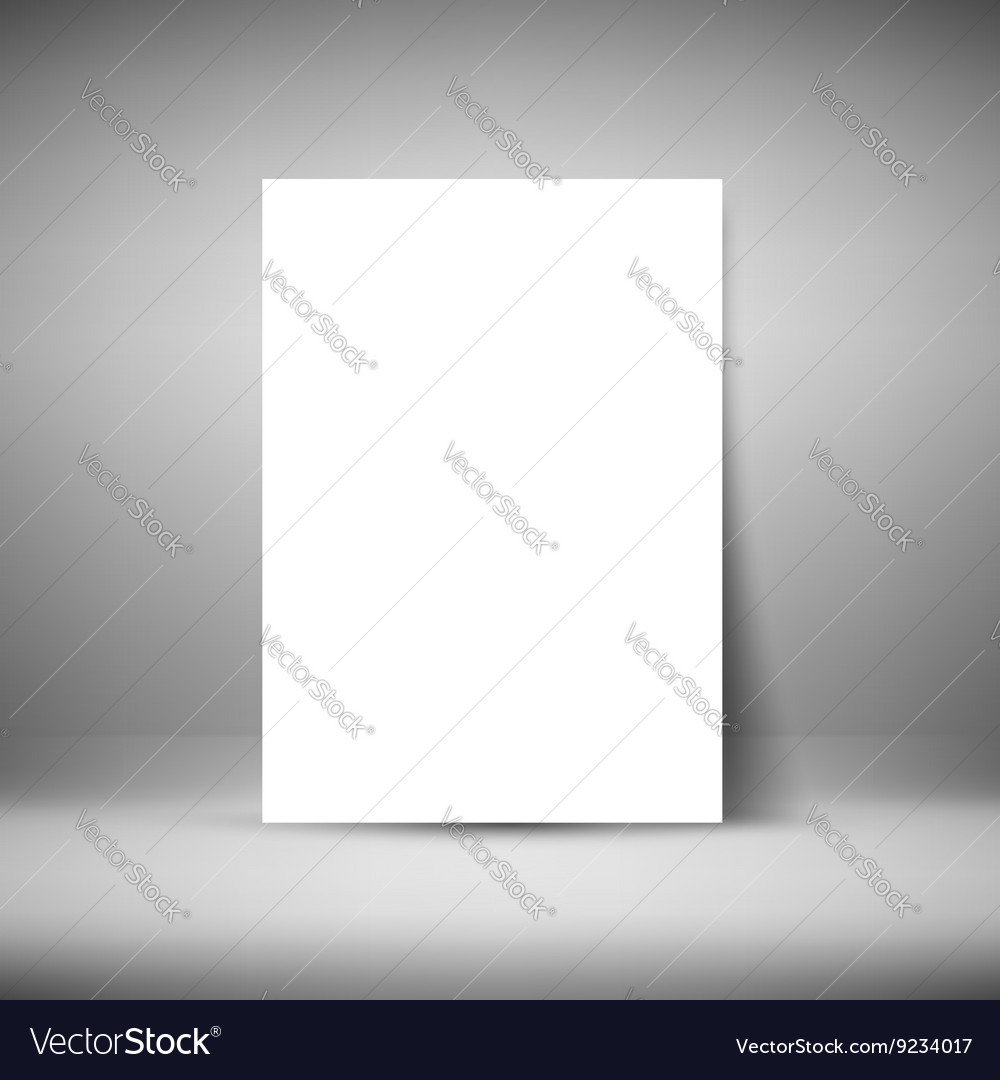 Paper Sheet Royalty Free Vector Image - VectorStock