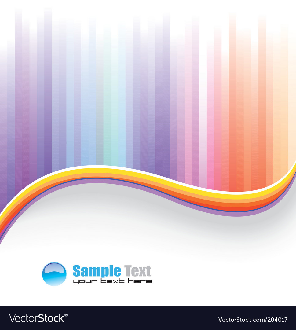 Rainbow background Royalty Free Vector Image - VectorStock