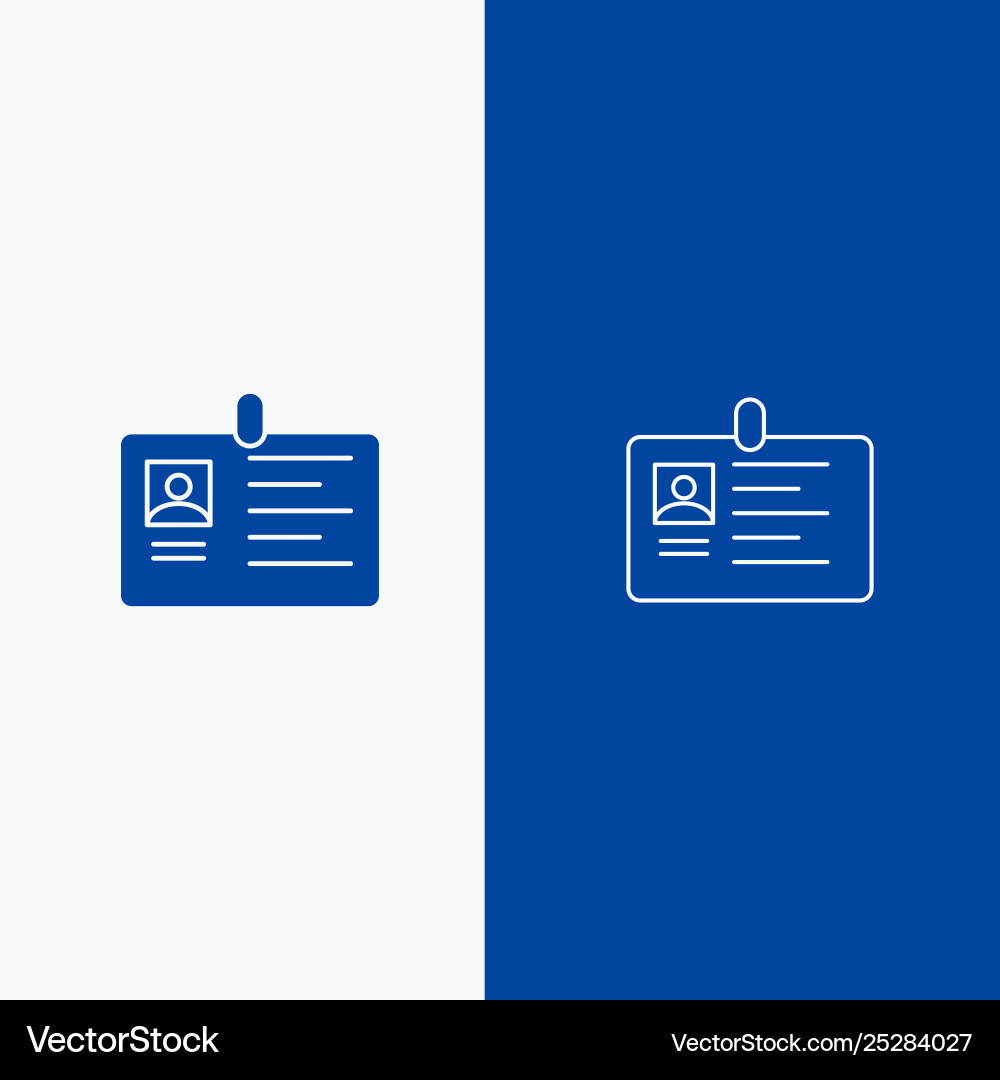 Card business corporate id identity pass Vector Image