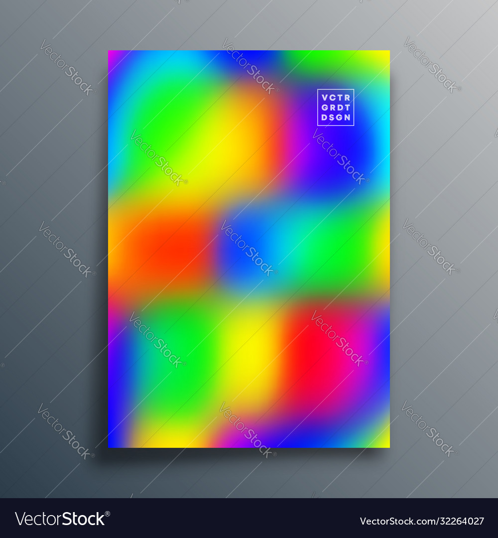 Gradient texture template design for background Vector Image
