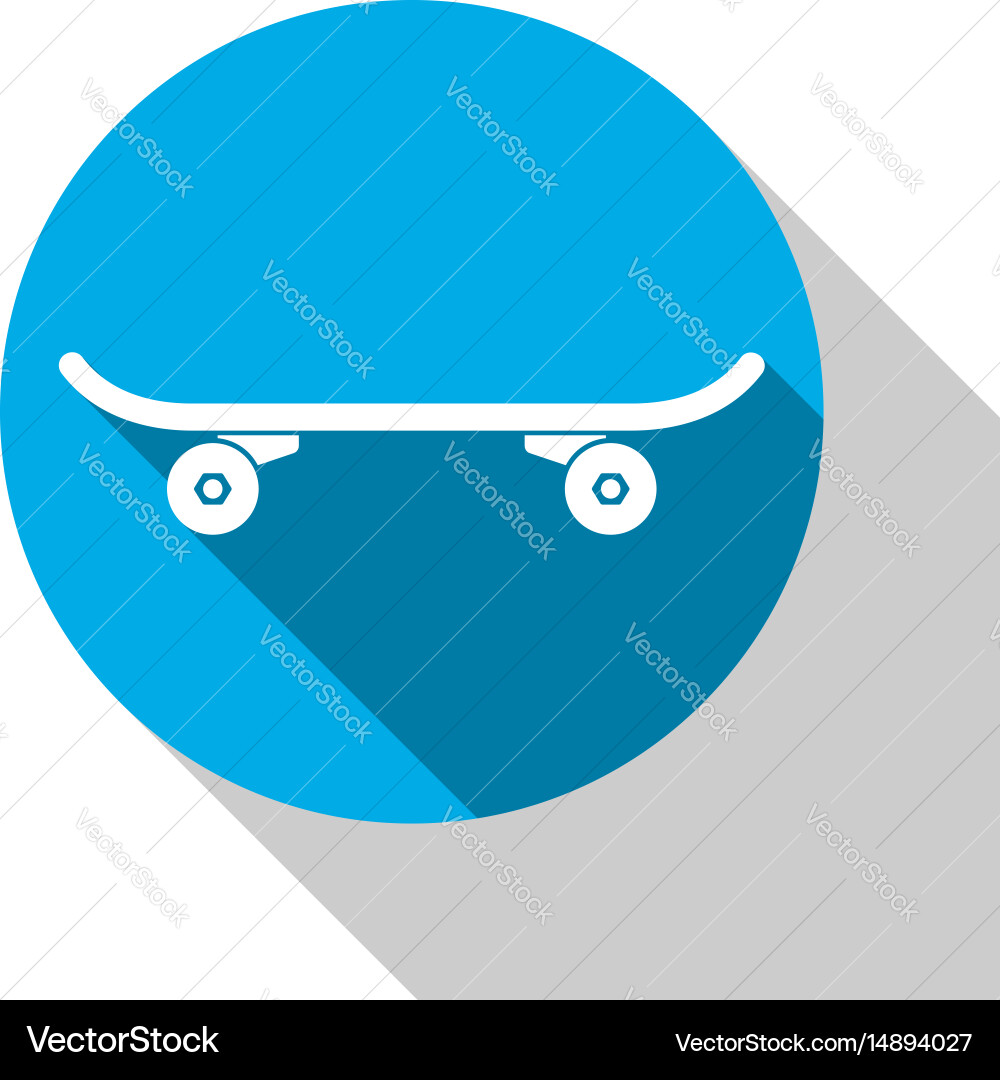 Skate park icon skateboard logo Royalty Free Vector Image