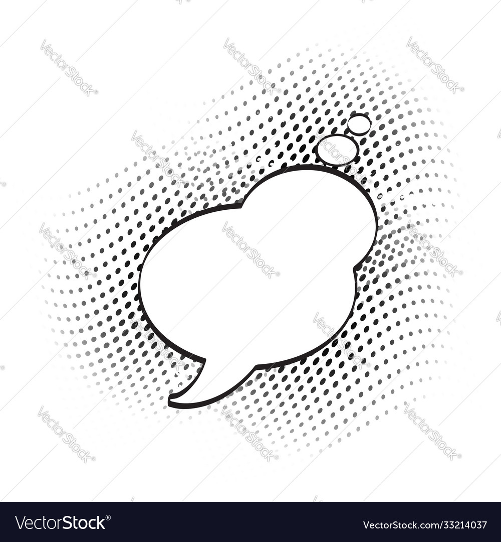 Cartoon comic speech bubbles empty dialog clouds Vector Image