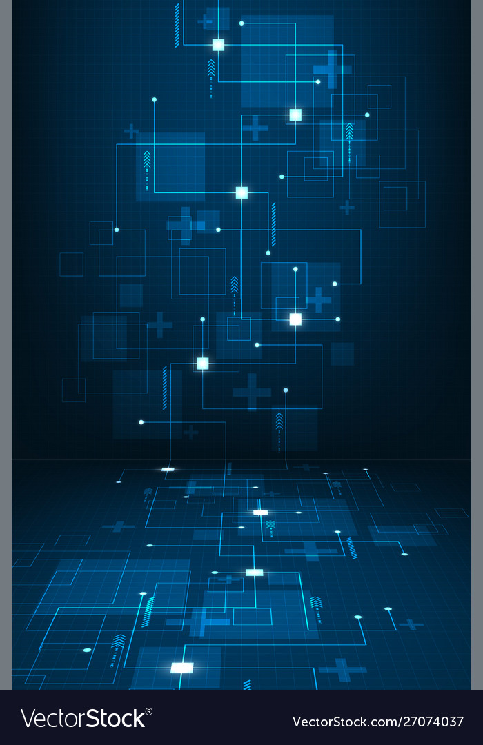 Digital system operation Royalty Free Vector Image